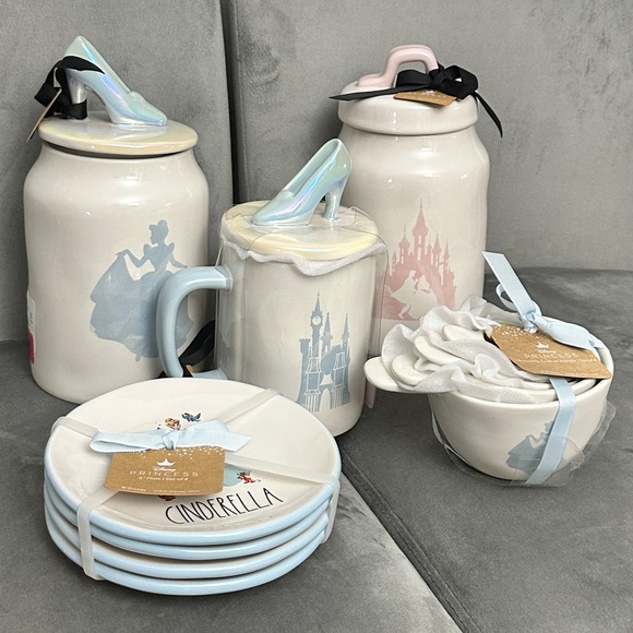 Rae Dunn | Dining | Rae Dunn Disney Princess Cinderella Collection ...